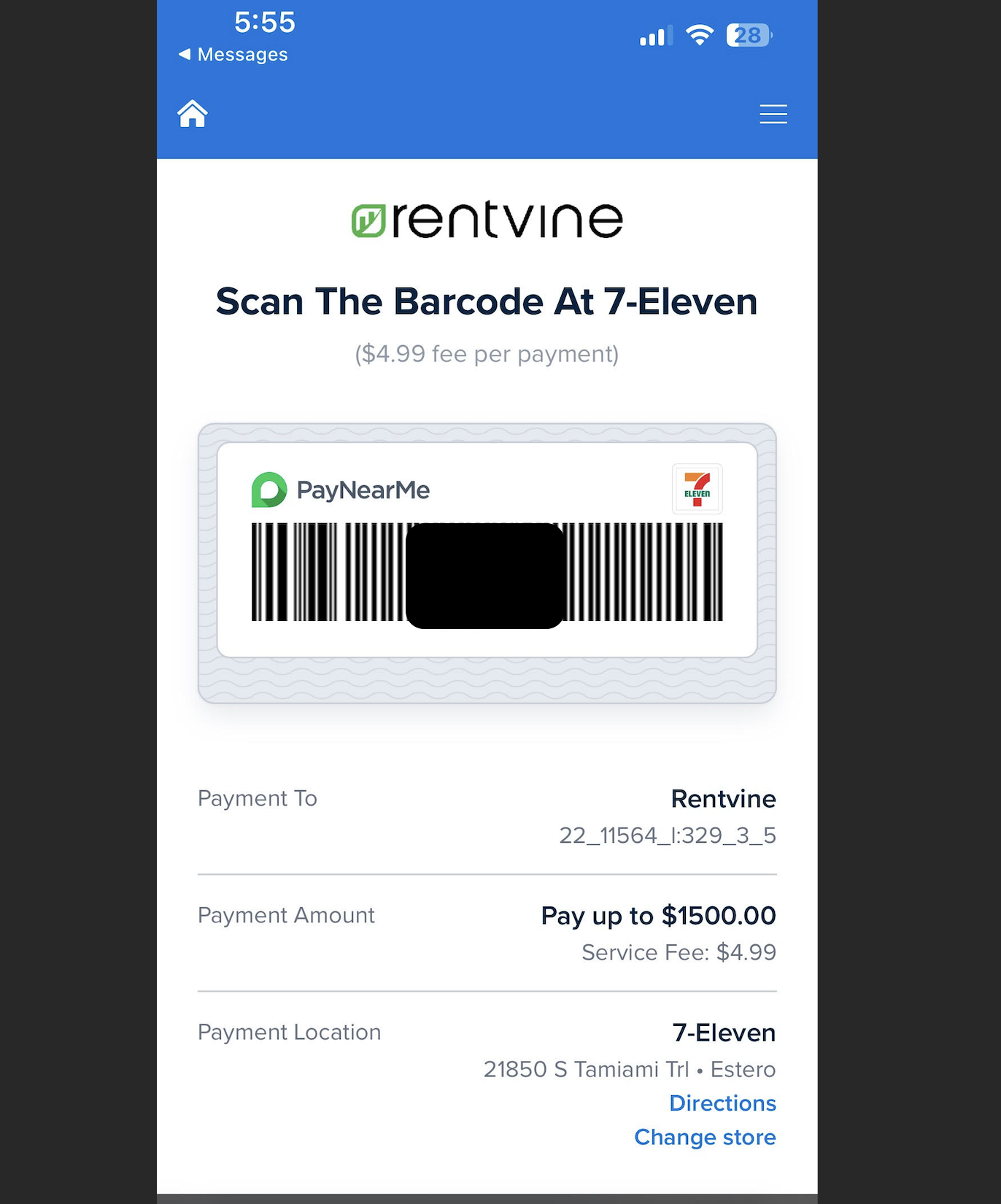 How to Make a Cash Pay Payment Through the Resident Portal